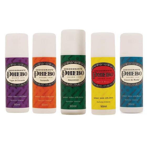 Desodorante Spray Phebo Perfume Intenso Deo-Colônia 90ml - Desodorante ...