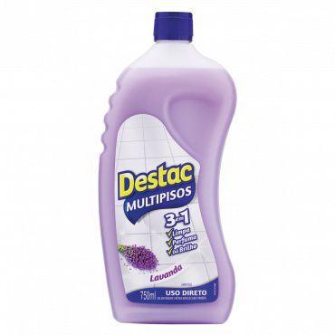 Destac Multipisos Uso Direto Lavanda 750 Ml - Limpa Piso - Magazine Luiza