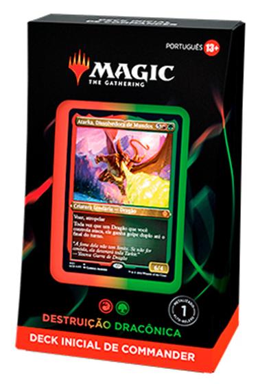 Destruição Dracônica/Draconic Destruction (RG) - Starter Commander Deck ...