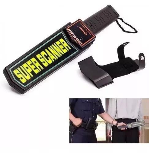 Detector De Metais Portátil Scanner D Segurança Profissional - super ...