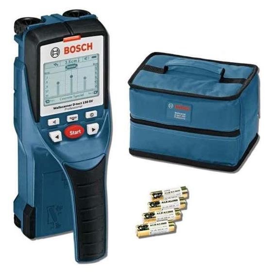 Detector e Scanner de Metais e Pvc Digital D-TECT 150 BOSCH - Detector de Metal - Magazine Luiza