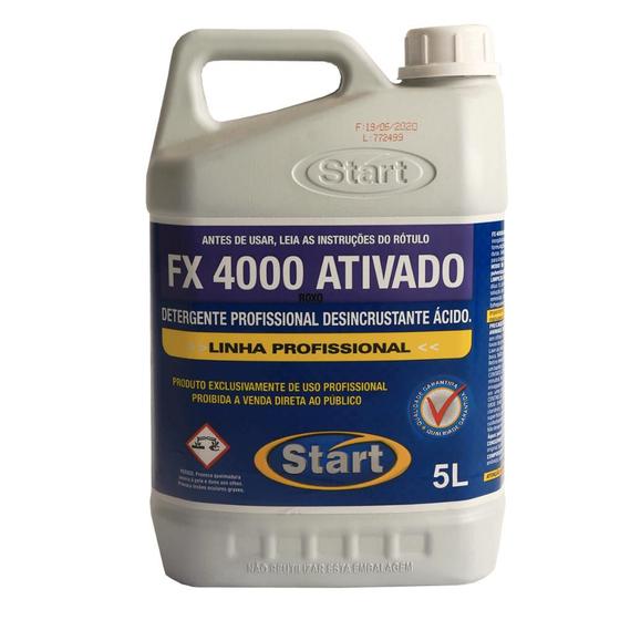 Detergente Aditivado FX 4000 5 Litros Start - Limpador Desincrustante ...