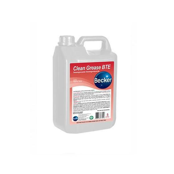 Detergente Desengraxante Clean Grease Bte - Becker 5 Litros ...