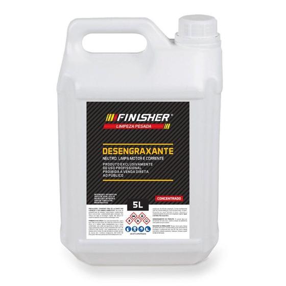 Detergente Desengraxante Neutro Concentrado Finisher 5 Litros - Produtos de Limpeza - Magazine Luiza