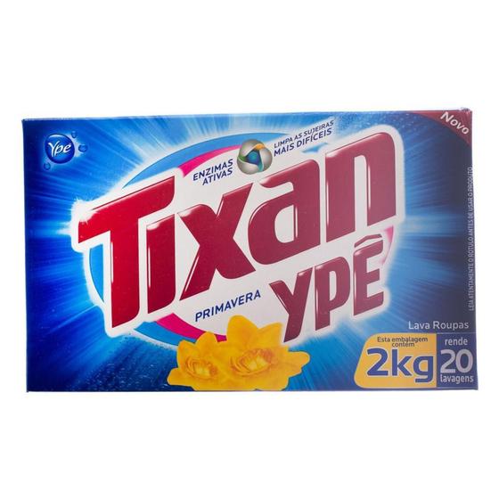 Detergente Em Pó Ypê Tixan Primavera 2Kg - Ype - Sabão em Pó - Magazine Luiza