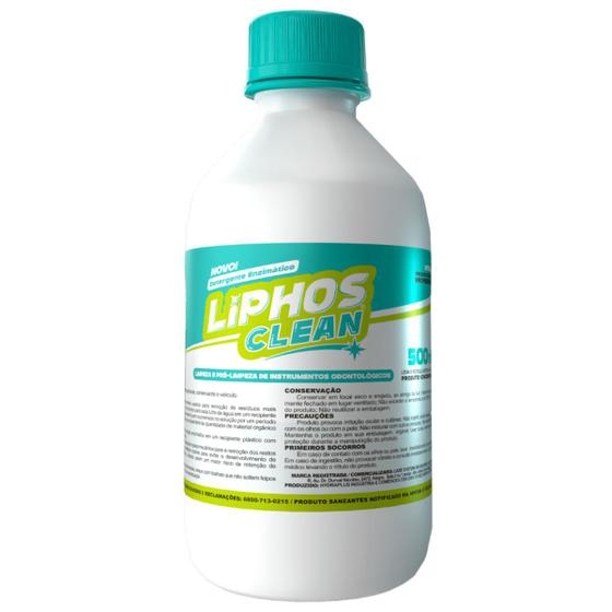 Detergente Enzimático p/ Higiene Odontológica - Liphos Clean - Care ...