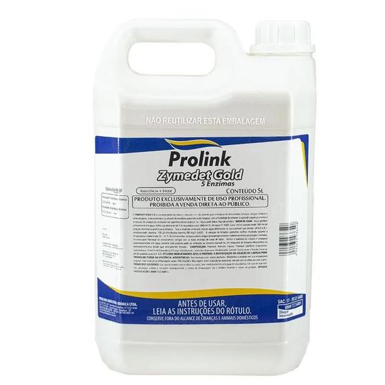 Detergente enzimatico zymedet golg 5 5l prolink - Assepsia Hospitalar ...