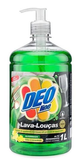 Detergente Lava Louças Glicerinado Premium Lima Deo Line 1L - Lava ...