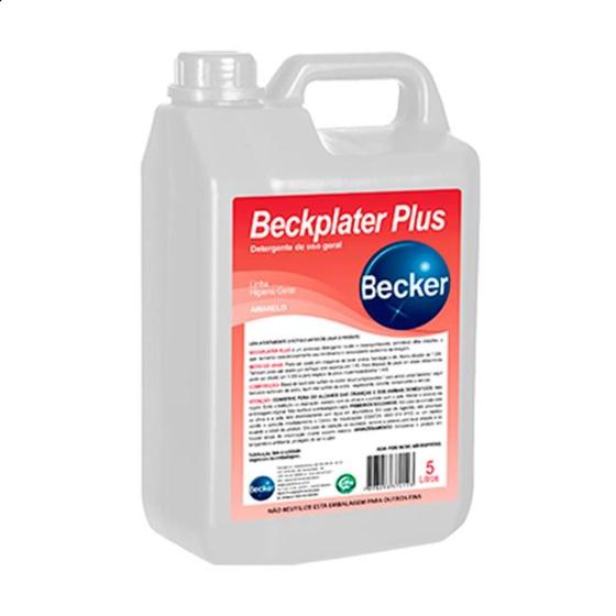 Detergente Neutro Super-concentrado Beckplater Plus 5L - Becker ...