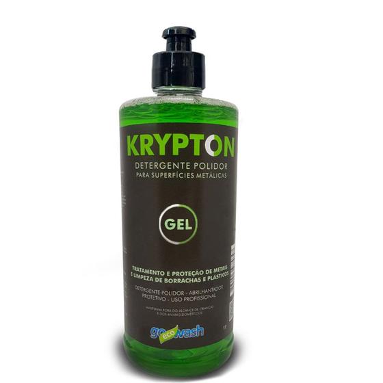 Detergente Polidor para Metais e Plásticos Go Eco Wash Krypton Gel - 1 ...