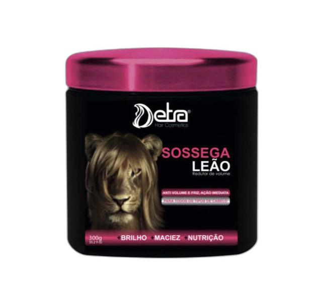 Detra Redutor De Volume Sossega Leão 300G - Detra Hair Cosmeticos ...