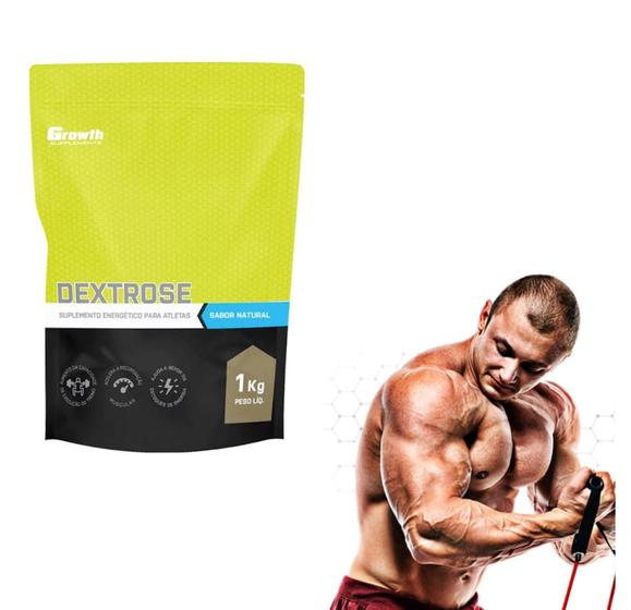 Dextrose Suplemento Energético Para Atletas - GROWTH - Dextrose ...