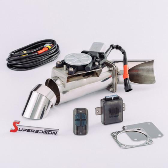 Difusor de Escapamento de Inox 2.1/2", 2,5" com Controle Remoto - Super Edition - Difusor de ...