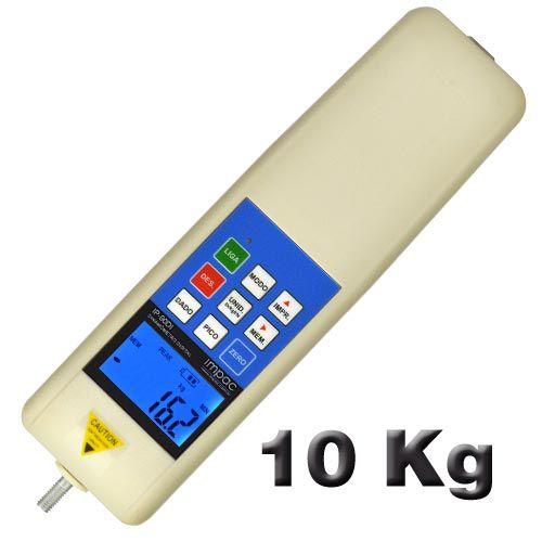 Dinamômetro Digital Portátil c/ saída RS-232 Mod.: IP-90DI-100 10Kgf ...