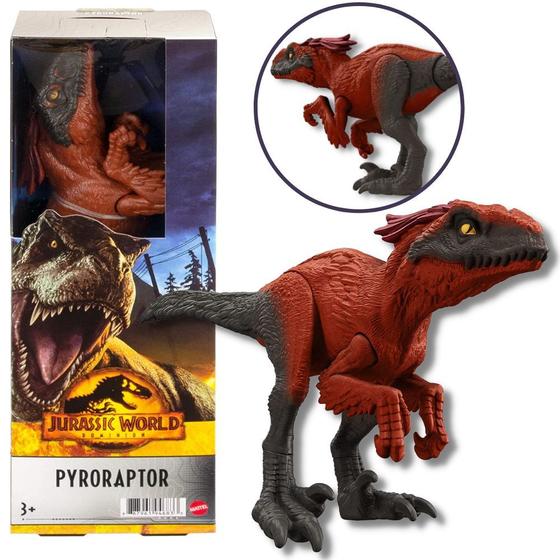 Dinossauro Figura Pyroraptor - Boneco Jurassic World Mattel - Bonecos ...