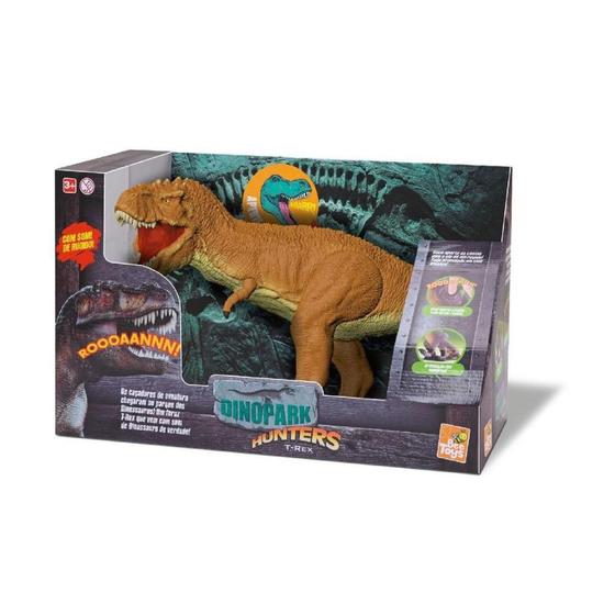 Dinossauro Jurassic Tiranossauro Rex Com Som Realista 48 Cm - Bee Toys ...