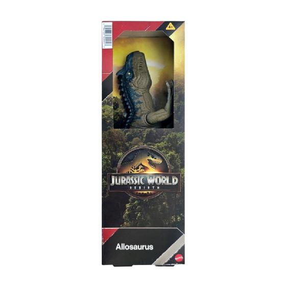 Dinossauro Jurassic World Rebirth Allosaurus Mattel Bonecos
