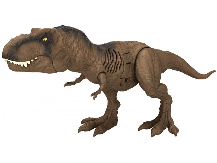 Dinossauro Jurassic World T-Rex Emite Som - 30cm Mattel - Bonecos - Magazine Luiza