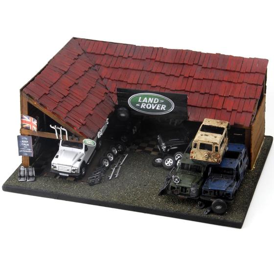 Diorama - 1:32 - Land Rover Defender 110 - Modelo 03 - Importado ...
