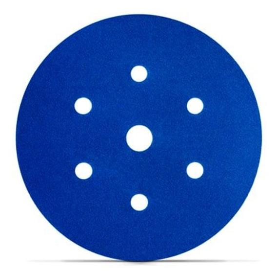 Disco Abrasivo de lixamento grão 80 Hookit 3M Blue 321U COM 50 UNIDADES ...
