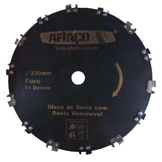 Disco Com Dentes Removíveis Tornado 3/4 14d Para Roçadeira - Afiaço ...