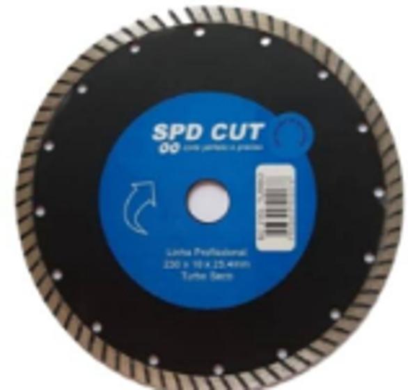 Disco de Corte Diamantado Turbo 7 Polegadas SPD - Disco de Corte ...