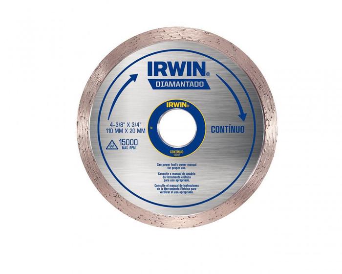 Disco Diam Irwin Liso 110Mm Blister - Disco de Corte - Magazine Luiza