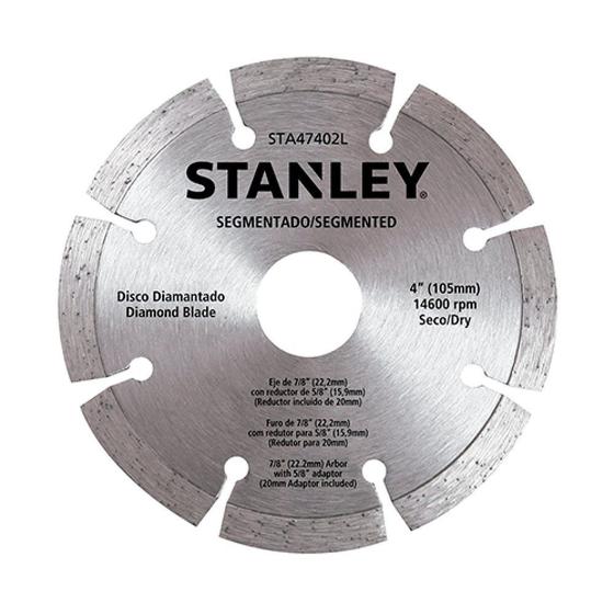 Disco Diam Stanley Segmentado - BLACK & DECKER - Disco de Corte ...