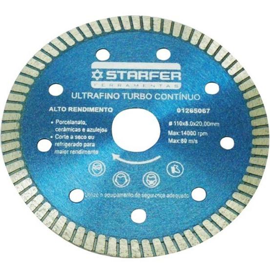 Disco Diamantado Porcelanato Ultra Fino/67 Starfer Original - Disco de ...