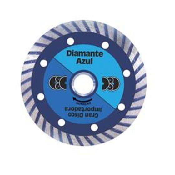 Disco diamantado turbo seco/umido - Diamante Azul - Disco de Corte ...