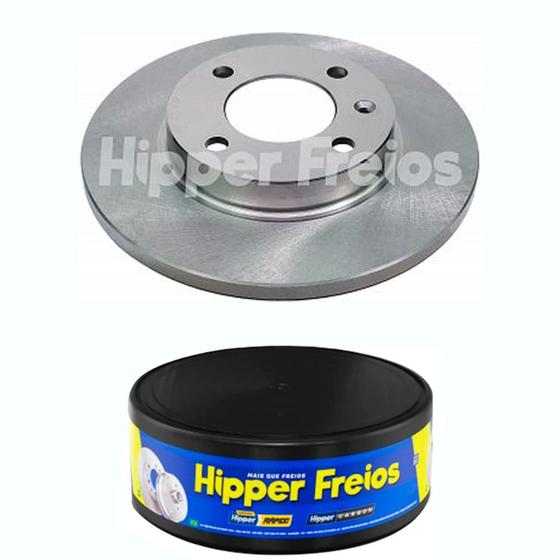 Disco Freio Diant 6 Furos Hilux 2002 a 2015 Hipper HF 512 - HIPPER FREIOS - Freio - Magazine Luiza