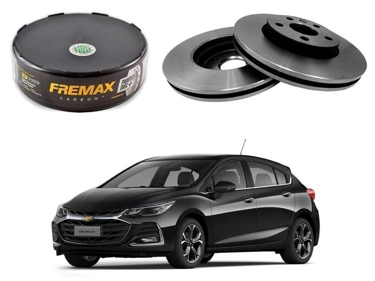 Disco freio dianteiro fremax original chevrolet cruze 1.4 2017 a 2022 ...
