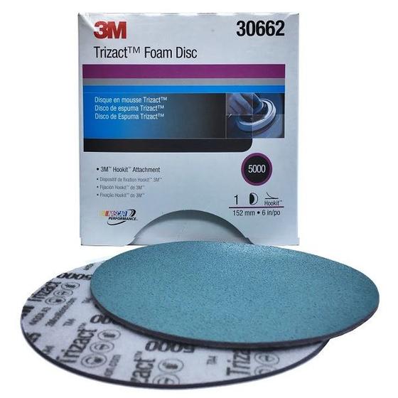 Disco Lixa Trizact 5000 152MM Polimento 3M 1 Unidade - Disco de Lixa ...