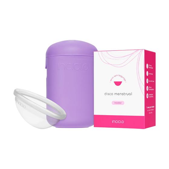 Disco Menstrual Inciclo + Cápsula Esterilizadora Inciclo Lavanda ...