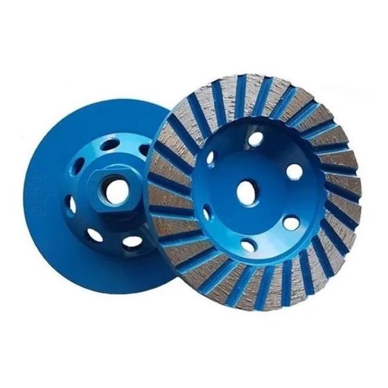 Disco rebolo desbaste diamantado 115mm eco azul - THUNDER TOOLS ...