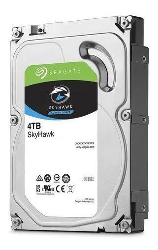 Disco Rígido Interno Seagate Skyhawk Surveillance St4000vx013 4tb - HD ...