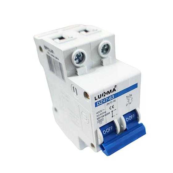 Disjuntor Bipolar Din Automático Curva C 16a 32a 50a Lukma - Disjuntor Din - Magazine Luiza