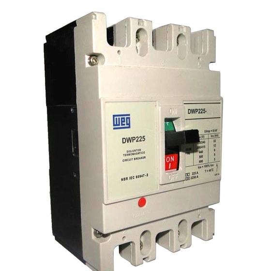 Disjuntor caixa moldada weg - dwp 125l-125-3 125a 3p - Disjuntor Caixa ...