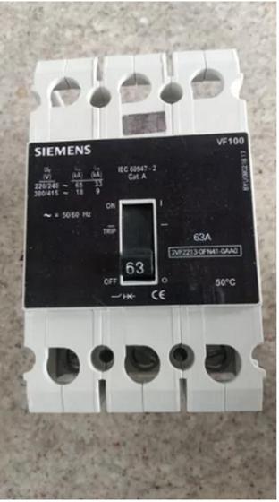 Disjuntor Circuit Breaker 3 Polos 63a 240-415 Vac 50/60hz - SIEMENS ...