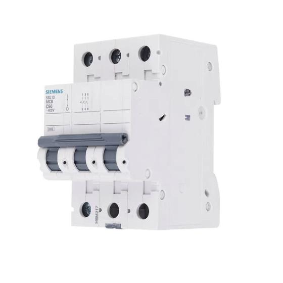 Disjuntor din trifasico curva-c 50a 5sl1350-7mb Siemens - Disjuntor Din ...