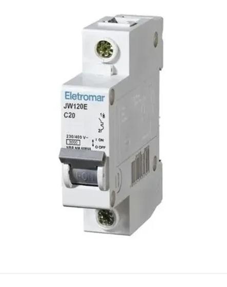 Disjuntor Unipolar Monopolar Din 20a Curva C Eletromar - ELETROMAR - Disjuntor Din - Magazine Luiza