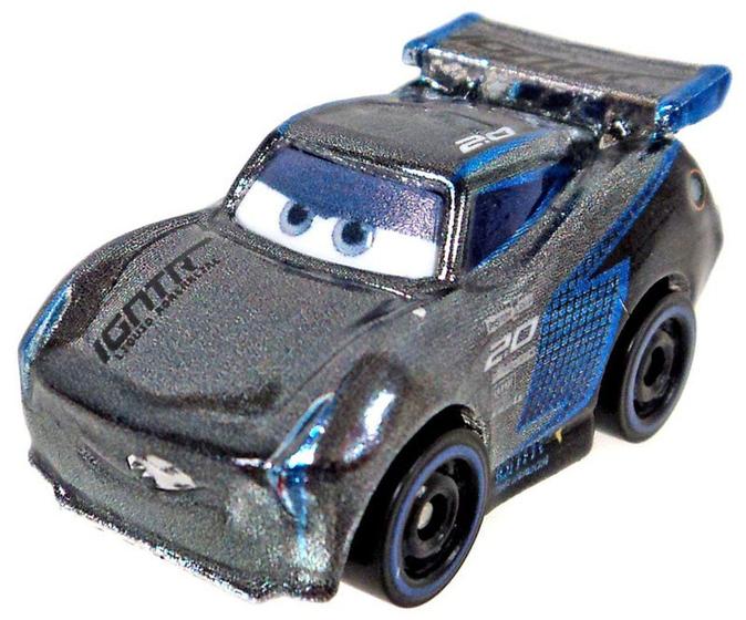 Disney Cars Carros Mini Racers Metallic Jackson Storm Mattel - Carrinho ...