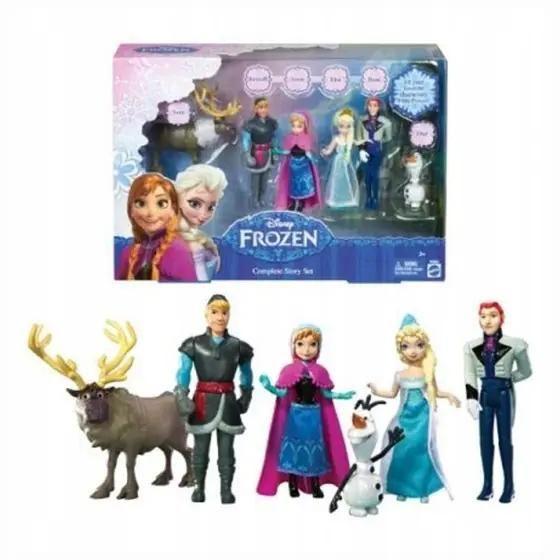 Disney Frozen Conjunto História Inteira Pack Com 6 Bonecos 2013 ...