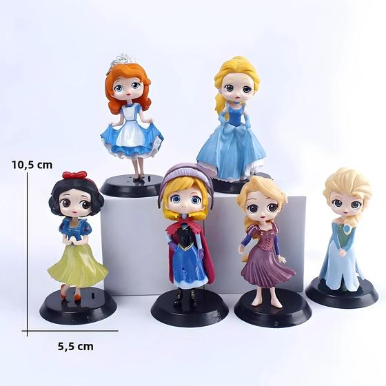 Disney Princesa Elsa Anna Branca De Neve Alice Sereia Ariel Mulan Belle ...