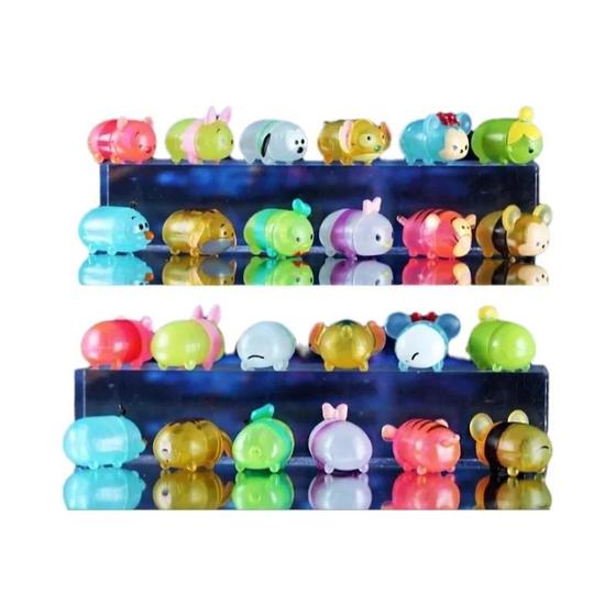 Disney Tsum Mini Figuras De Feijão 12/14/24/28 Peças Boneca Kawaii Fofa ...