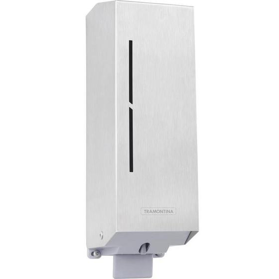 Dispenser em aco inox para sabao liquido e alcool gel - TRAMONTINA ...