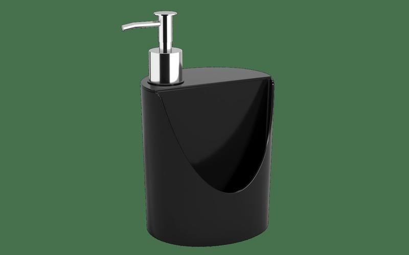 Dispenser para Detergente Líquido e Esponja Coza Basic 600 ml - 12 x 10 ...