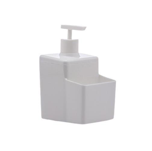 Dispenser Porta Detergente Esponja Cozinha Branco Paramount - Porta ...