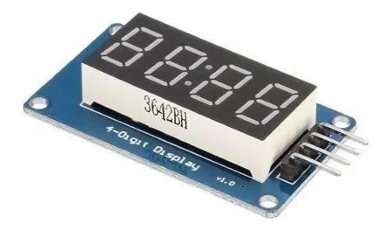 Display 7 Segmentos Com 04 Digitos - Tm1637 * Arduino - MARCA NODIS MIGRACAO - Robótica ...