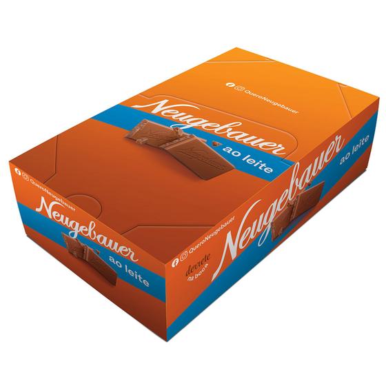 Display Chocolate Ao Leite Neugebauer com 40 unidade de 9g - Chocolate / Barra de Chocolate ...